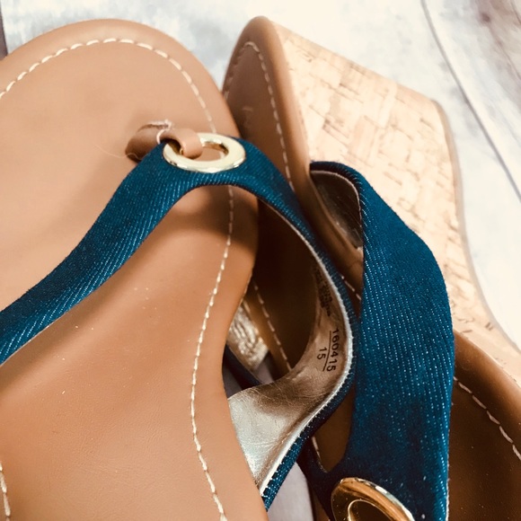 American Eagle By Payless | Shoes | Strappy Denim Clogs | Poshmark